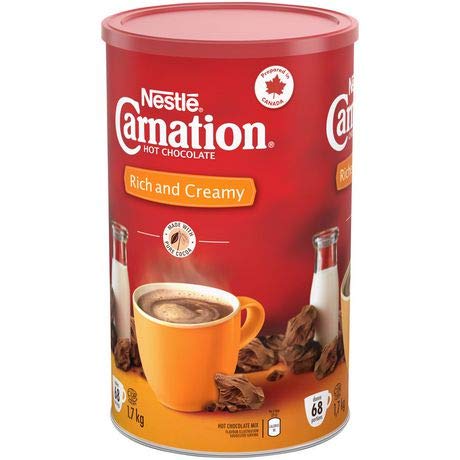 Nestle Carnation Rich and Creamy Hot Chocolate Mix, 1.7kg / 60 oz {Imp ...