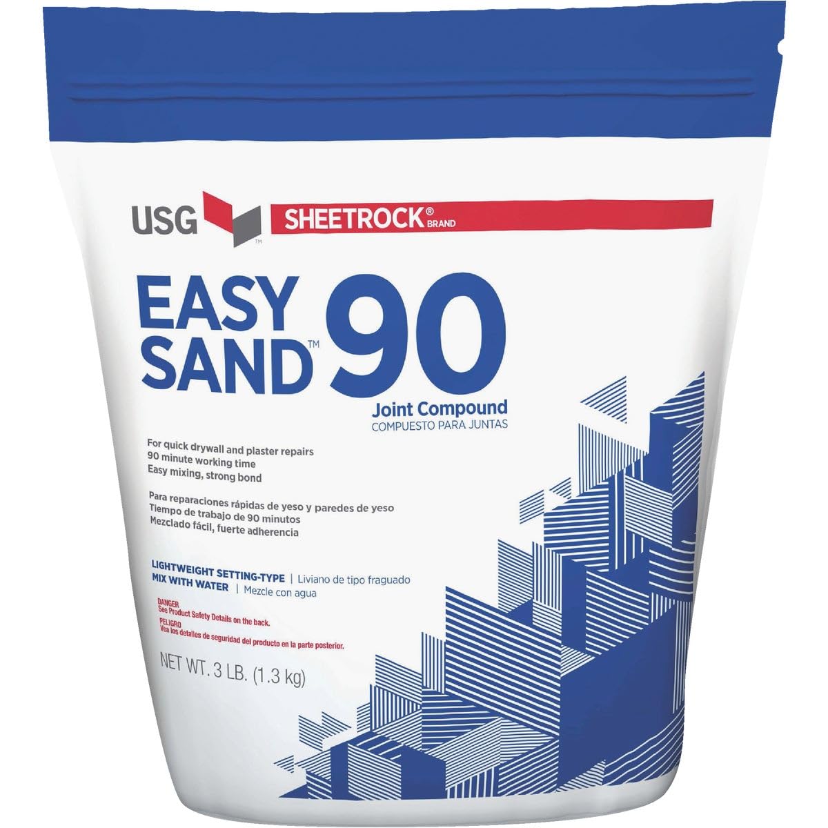 Sheetrock Lightweight Joint Compound- 90 4 Lb Sand 85 - 130 Min ...